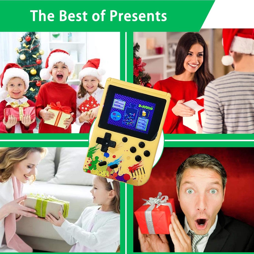 Retro Gameboy 400 IN 1 game boy SUP Games Mario Handheld Game Console ...