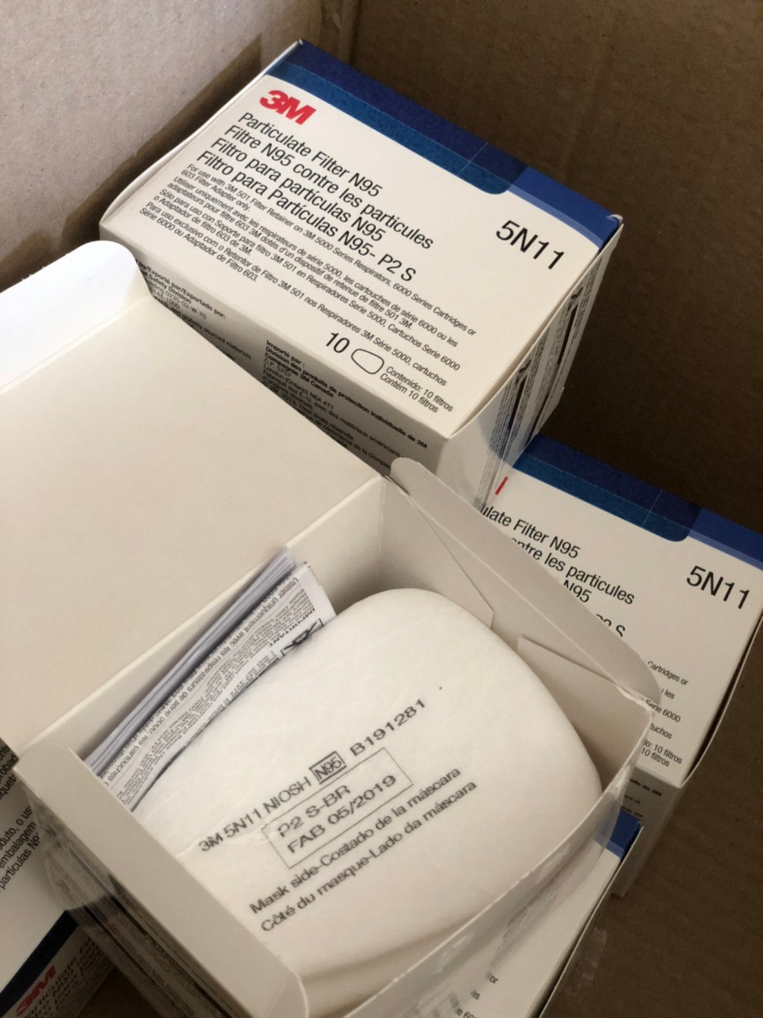 3M 5N11(10ชิ้น) แผ่นกรองฝุ่นละอองและฟูมโลหะ(ต้องใช้งานร่วมกับฝาครอบ3M ...