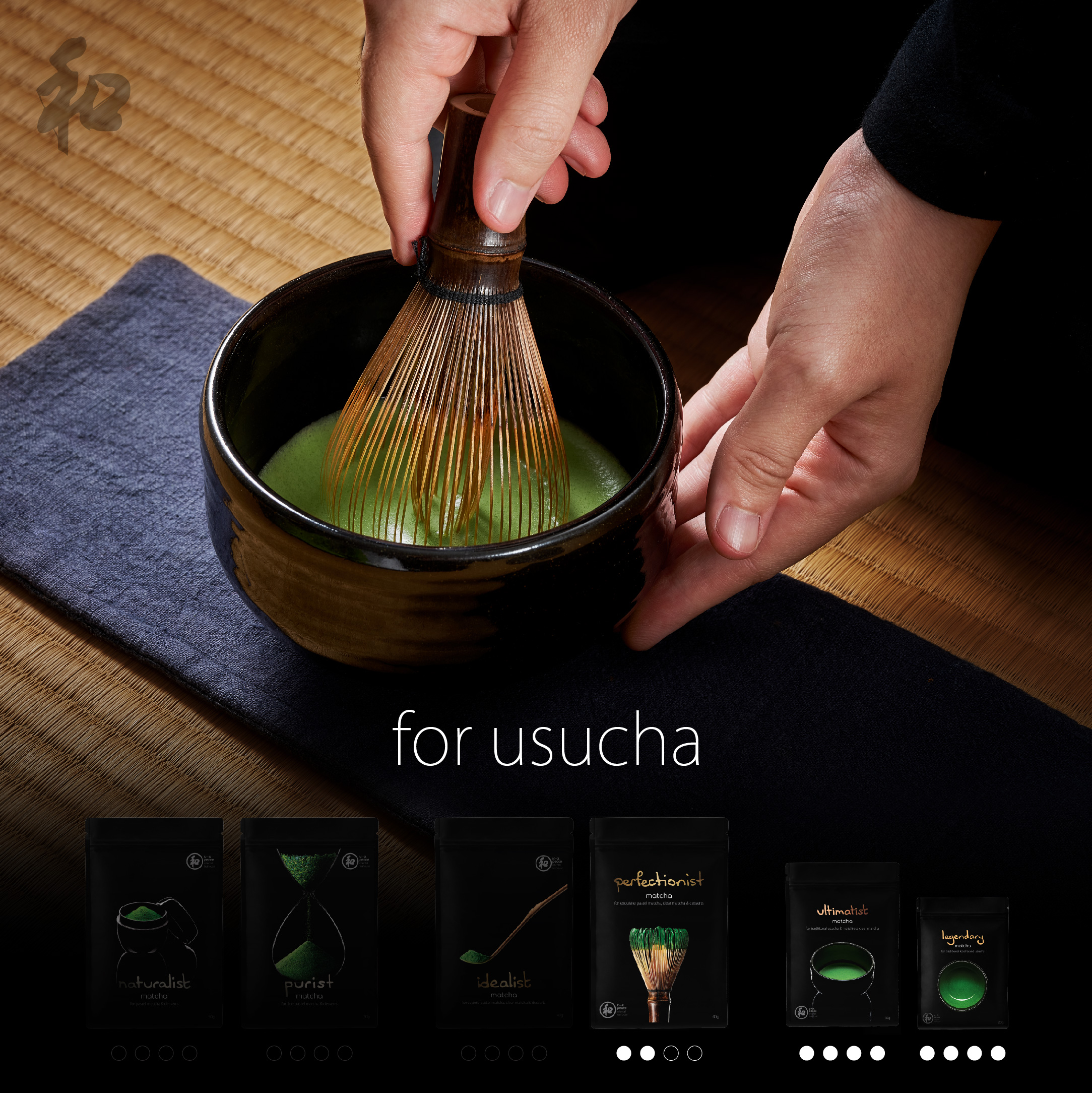 Peace 和 ผงมัทฉะ เกรด Perfectionist matcha 35g - peaceteahouse - ThaiPick