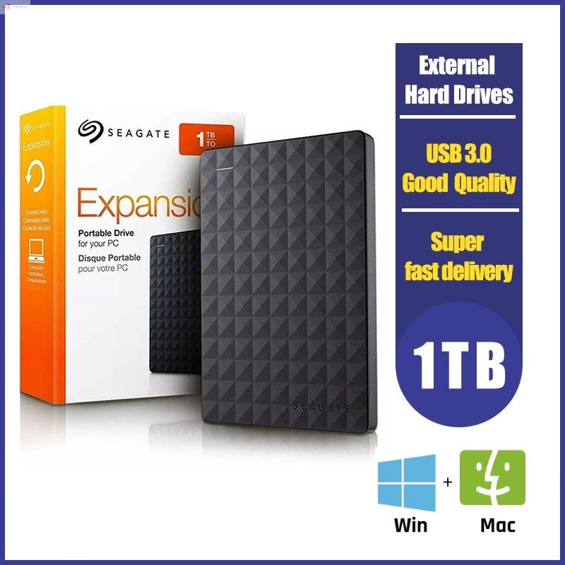 ลด 50 (พร้อมส่ง)ส่งจากกรุงเทพ SEAGATE Original 2TB 1TB HDD Hardisk USB3 ...