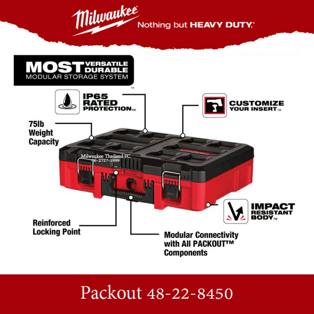 Milwaukee Packout 48-22-8450 - Milwaukee Thailand FC - ThaiPick