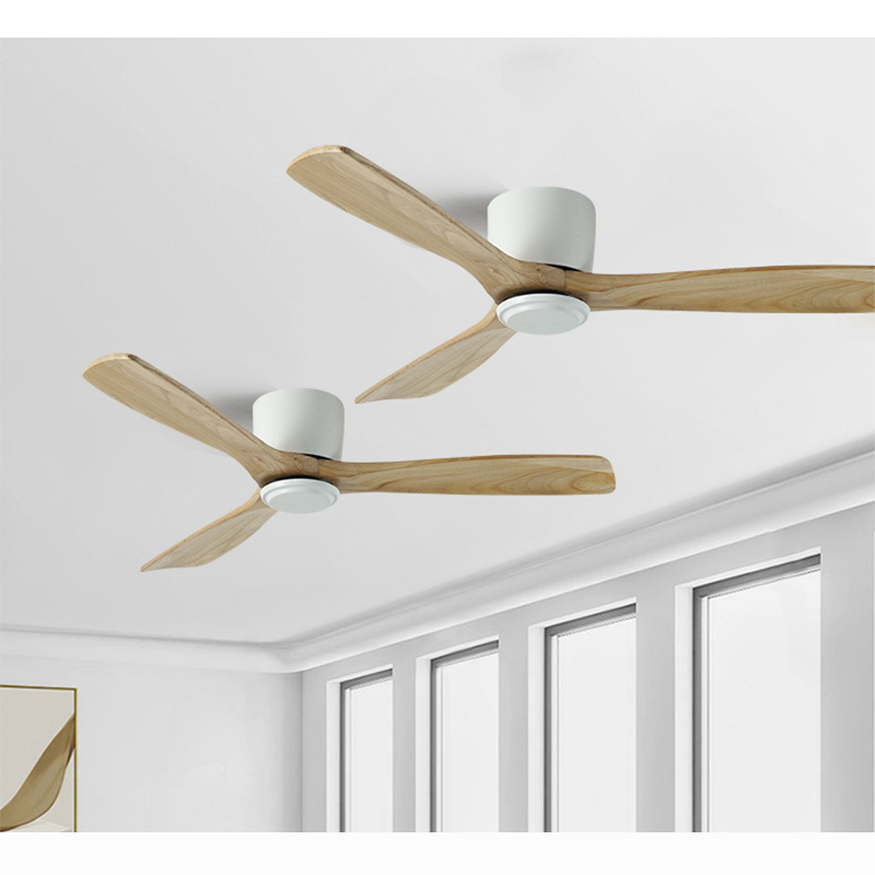 Simple Ceiling Fan พัดลมเพดานมินิมอล พร้อมรีโมท พัดลมเพดานไม้สไตล์ ...