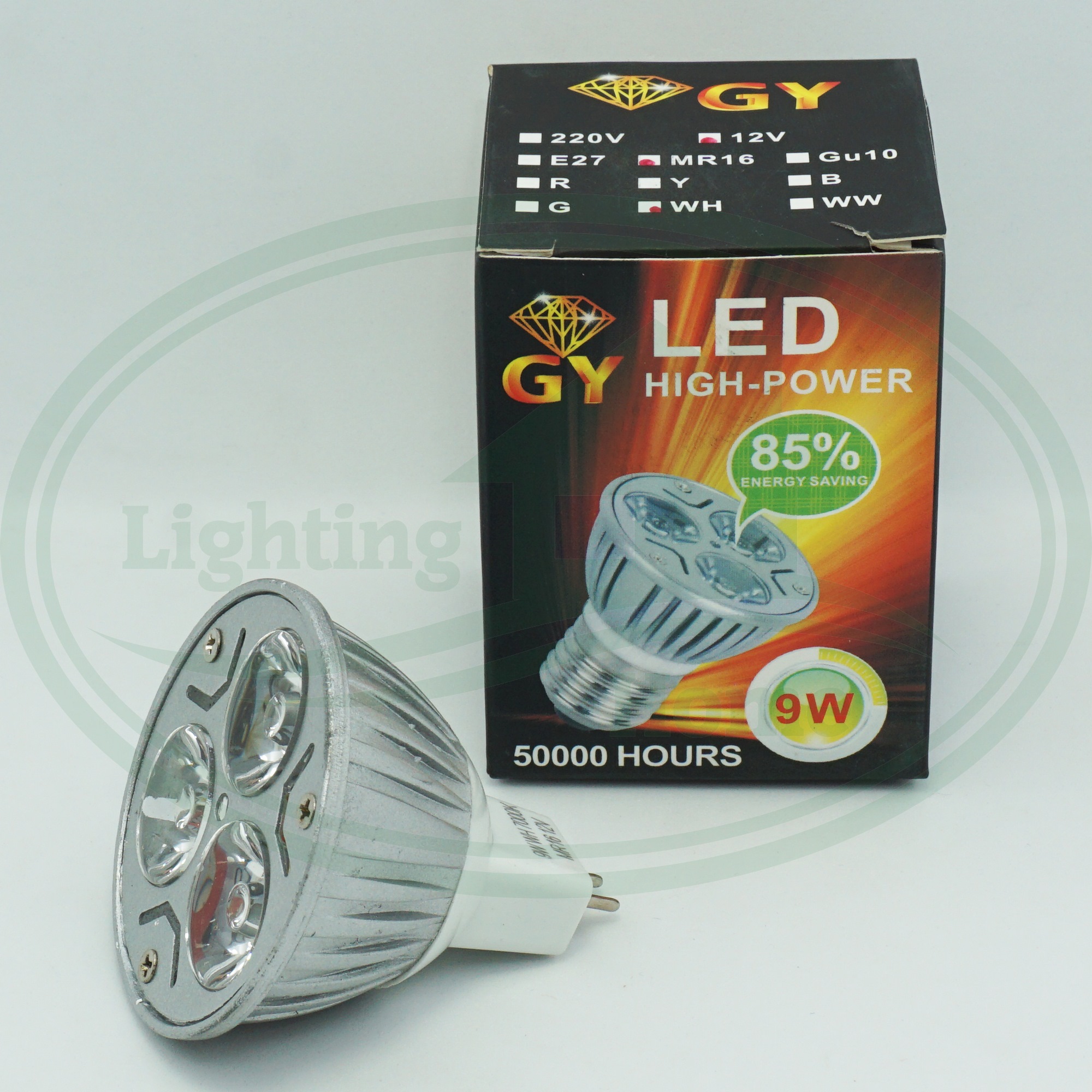 หลอดไฟ LED High-Power MR16 12V 9W Daylight (I-07) - KTB electric - ThaiPick