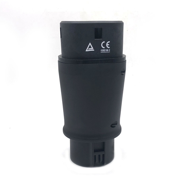 EVSE EV Adaptor 32A J1772 Type 1 to Type 2 Plug EV Adapter, Electric ...