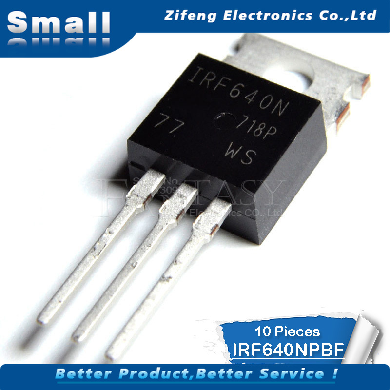 10pcs IRF640NPBF TO220 IRF640N TO-220 IRF640 Power MOSFET new and ...
