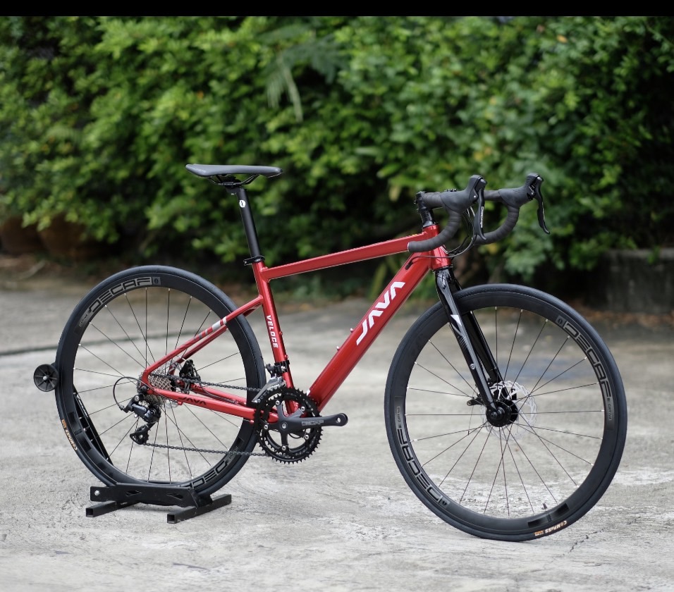 ผ่อน 0จัดส่งฟรี จักรยานเสือหมอบ JAVA รุ่น SILURO6 DISC NEW (เฟรมอลู ...