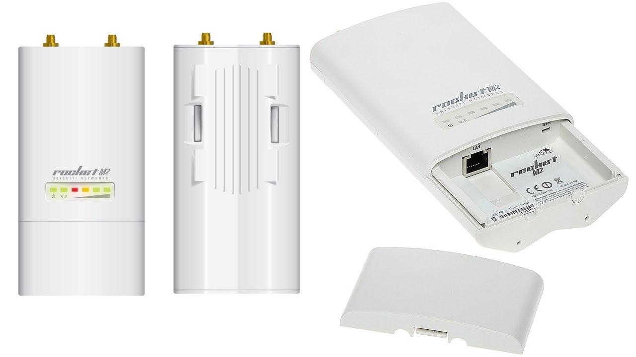 Ubiquiti Rocket M2 พร้อม POE ในชุด - SMILE NETWORK - ThaiPick