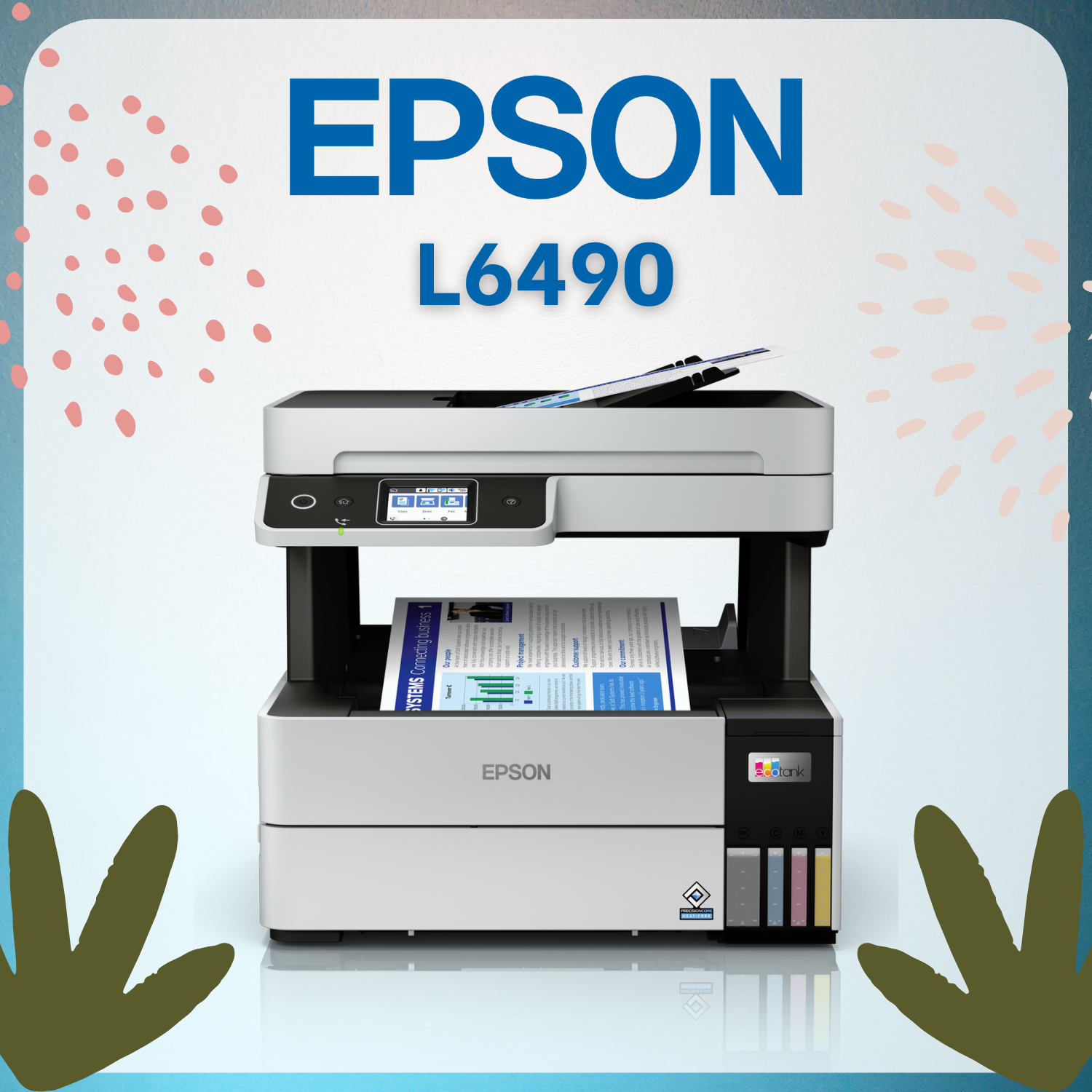 Epson EcoTank L6490 A4 Ink Tank Printer | Lazada.co.th