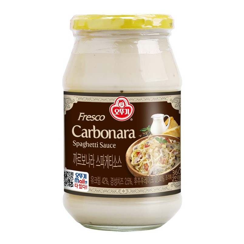 ส่งตรงจากเกาหลี Hot item 까르보나라 스파게티소스 ซอสสปาเก็ตตี้ครีมคาโบนาร่า Ottogi Carbonara Spaghetti ...