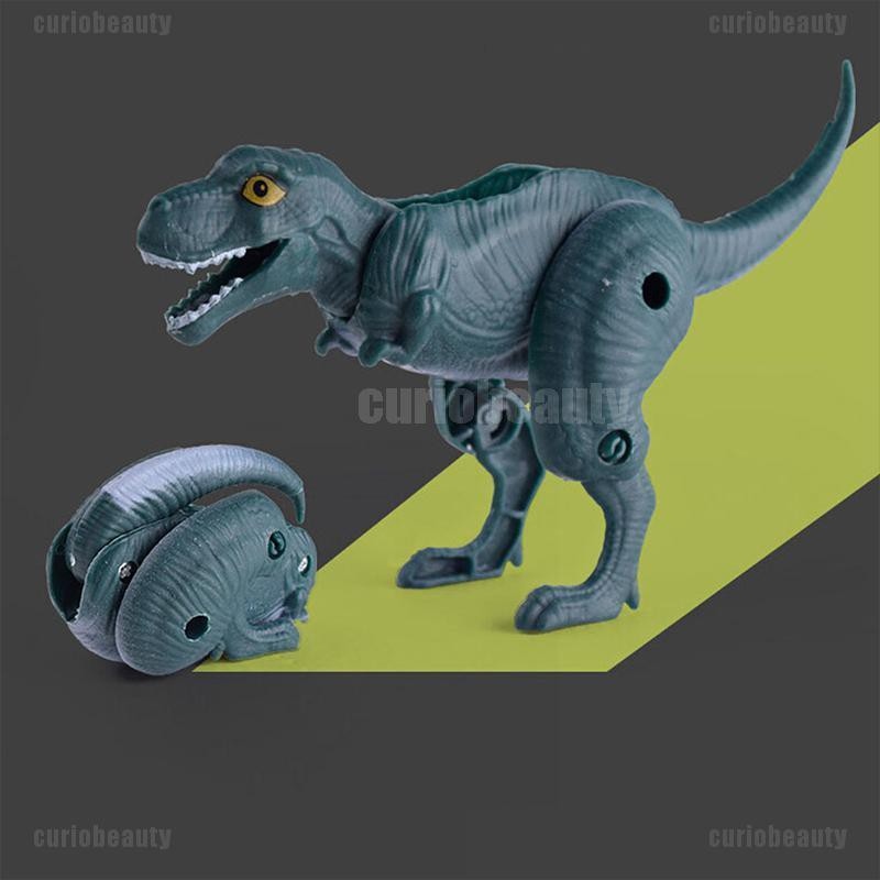 【Ready stock】 {curio} Easter surprise eggs dinosaur toy model deformed ...