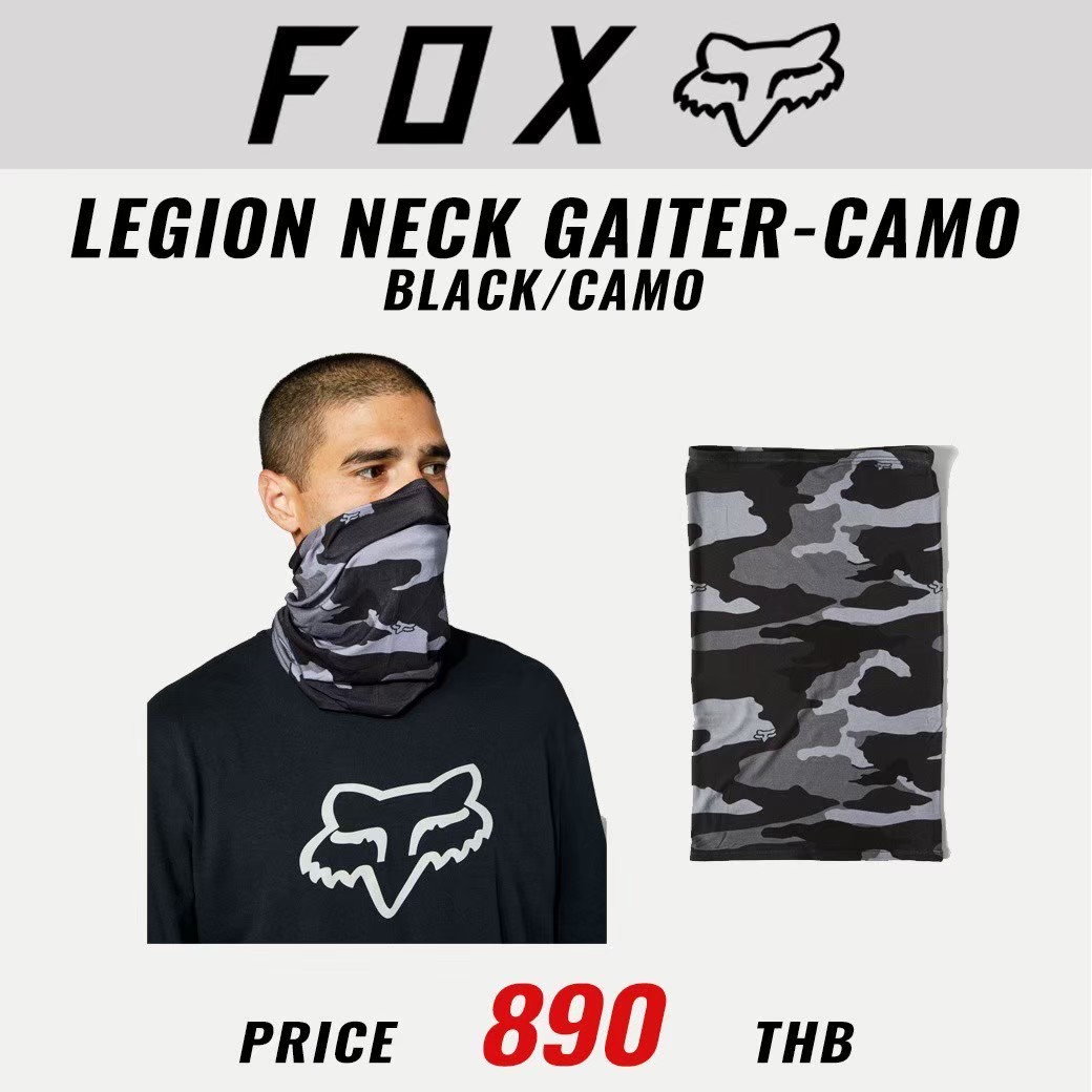 ผ้าบัฟ FOX LEGION NECK GAITER-CAMO BLACKCAMO - Helmetshopbkk - ThaiPick