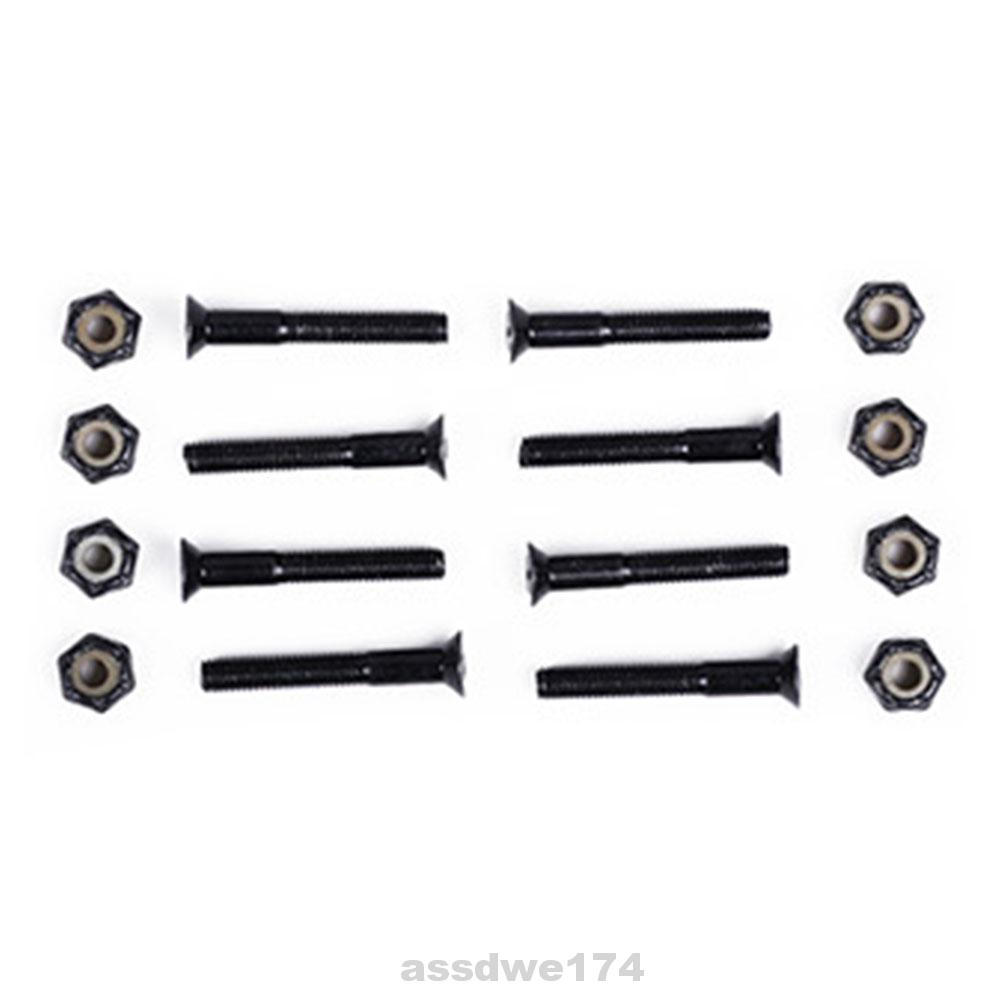 8pcs Fixing Medium Carbon Steel Replacment Part Speed Racing Skateboard ...