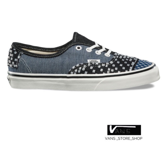 VANS AUTHENTIC PATCHWORK DENIM SNEAKERS สินค้ามีประกันแท้ - Vans store ...