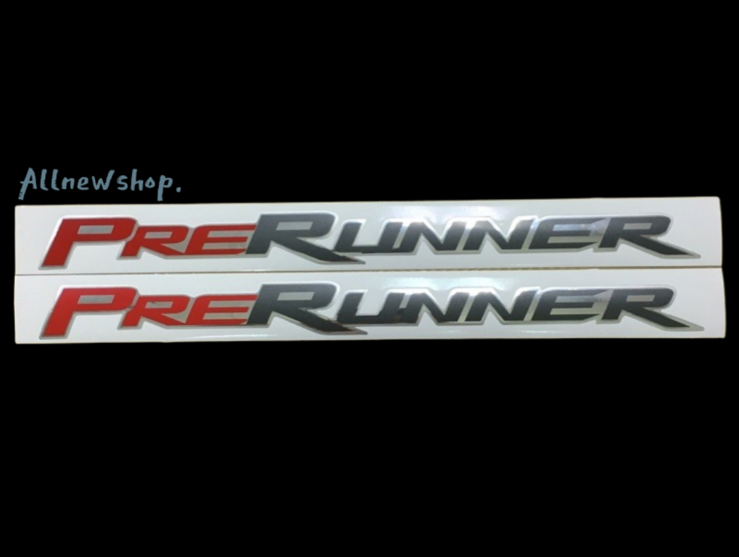 สติ๊กเกอร์ PRERUNNER ติดท้ายกระบะ TOYOTA REVO | Lazada.co.th