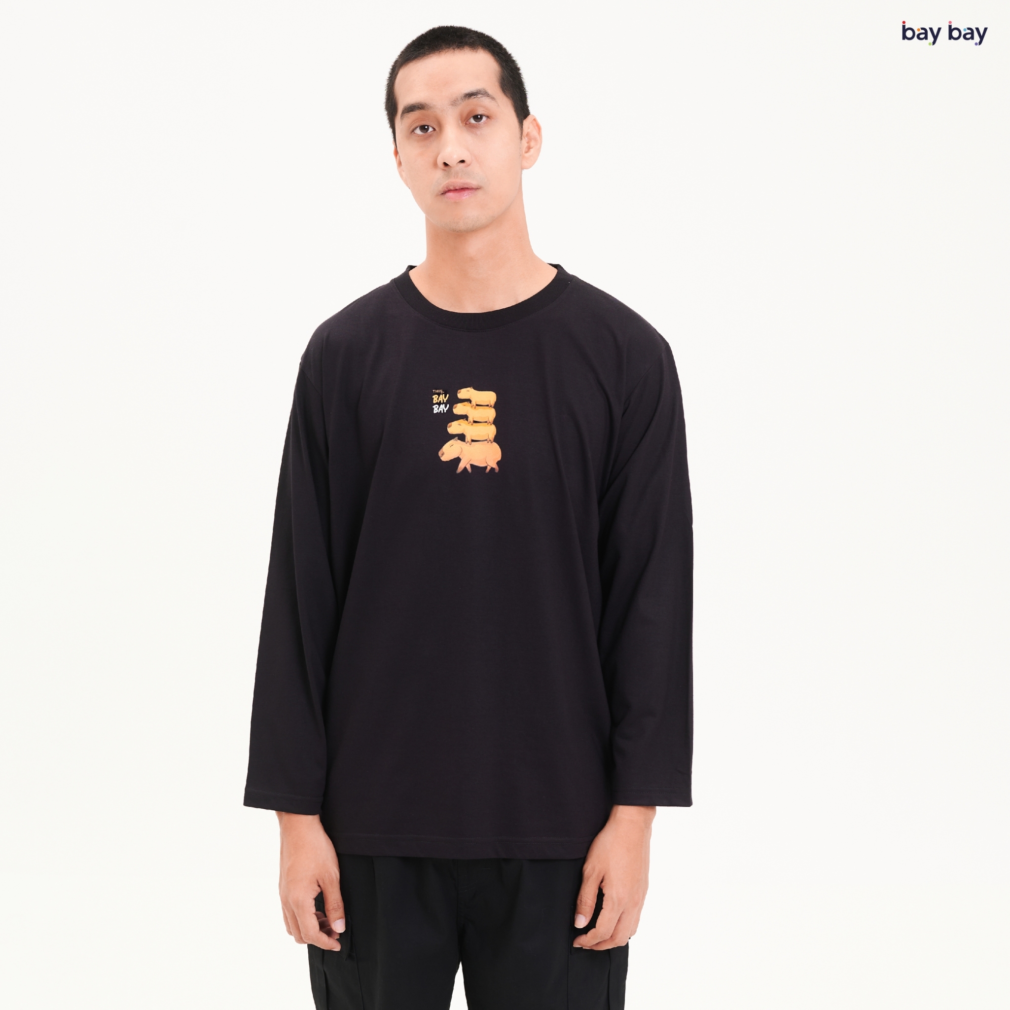 เสื้อยืดแขนยาว Collection "CAPYBARA" [bay bay official store] | Lazada ...