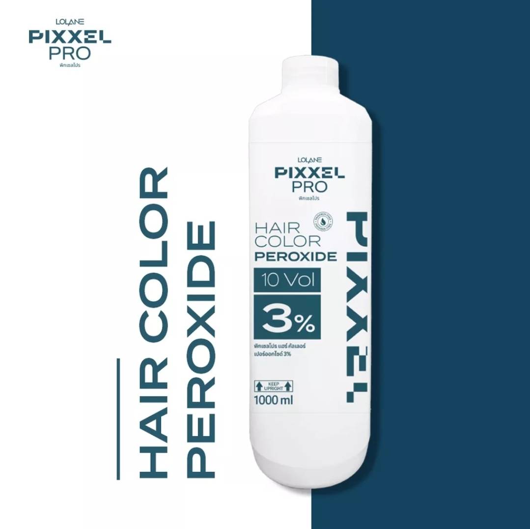 Lolane Pixxel Pro Hair Color Peroxide 1000ml. โลแลน พิกเซล โปร แฮร์ ...