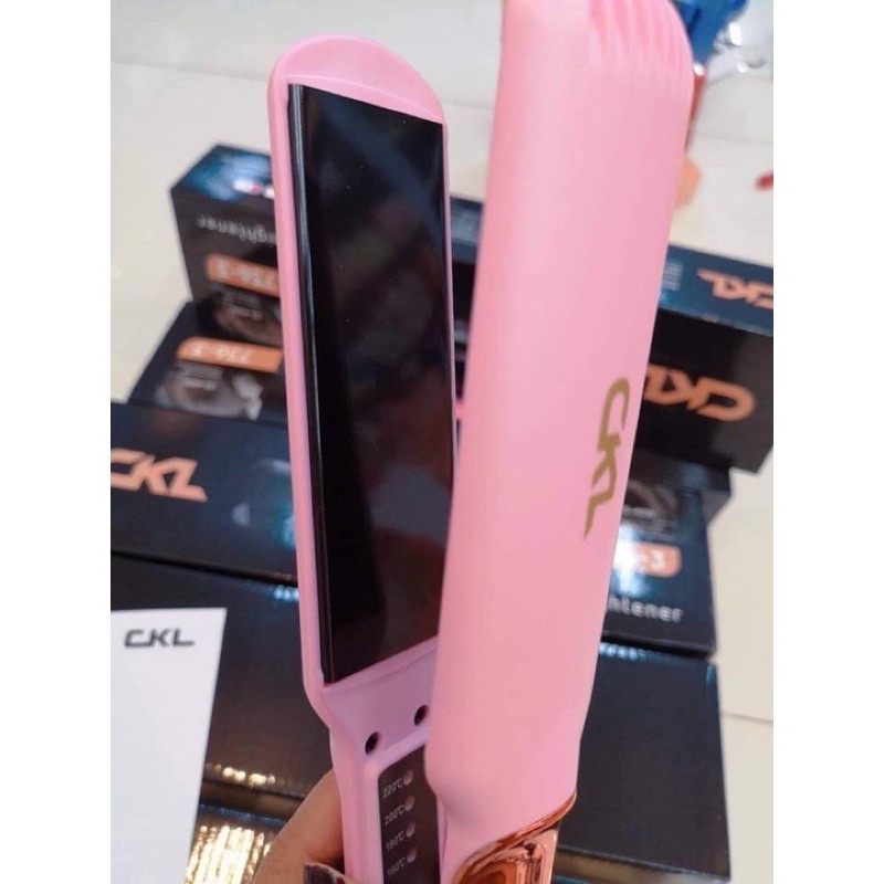 ถูกสุด!! ส่งkerry CKL736-3 เครื่องหนีบผม ถนอมผม ที่หนีบผม เครื่องรีดผม สามารถหนีบตรง ม้วนลอน ทำ ...