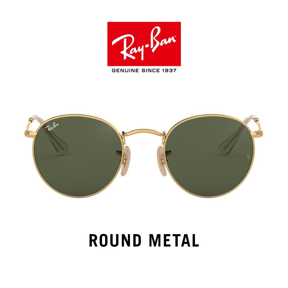 Ray-Ban Round Metal Flat - RB3447N 1 แว่นตากันแดด - Ray-Ban - ThaiPick