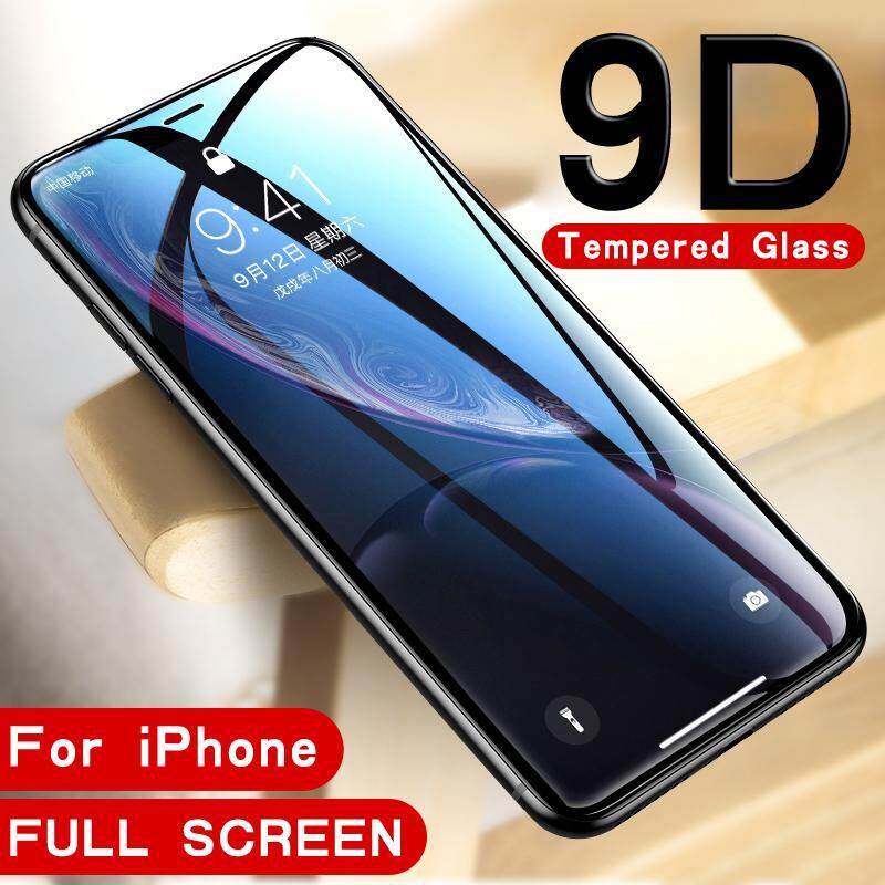 9D Tempered Glass For iPhone 13 12 11 Pro Max 6 6S 7 8 6Plus 7Plus ...