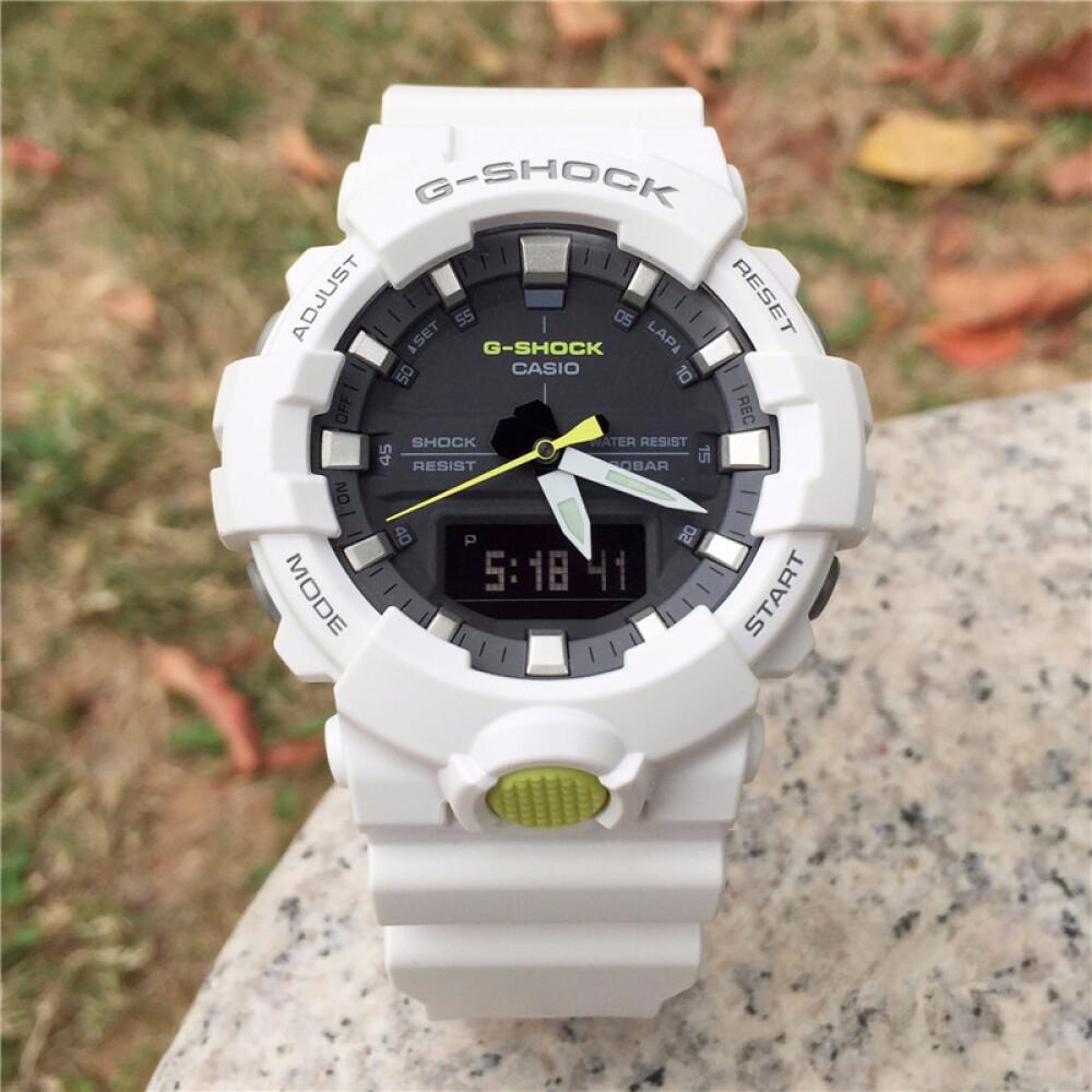 ต้นฉบับ G-Shock GA800 ผู้ชายนาฬิกาสปอร์ตคู่แสดงเวลา 200 เมตรกันน้ำกัน ...