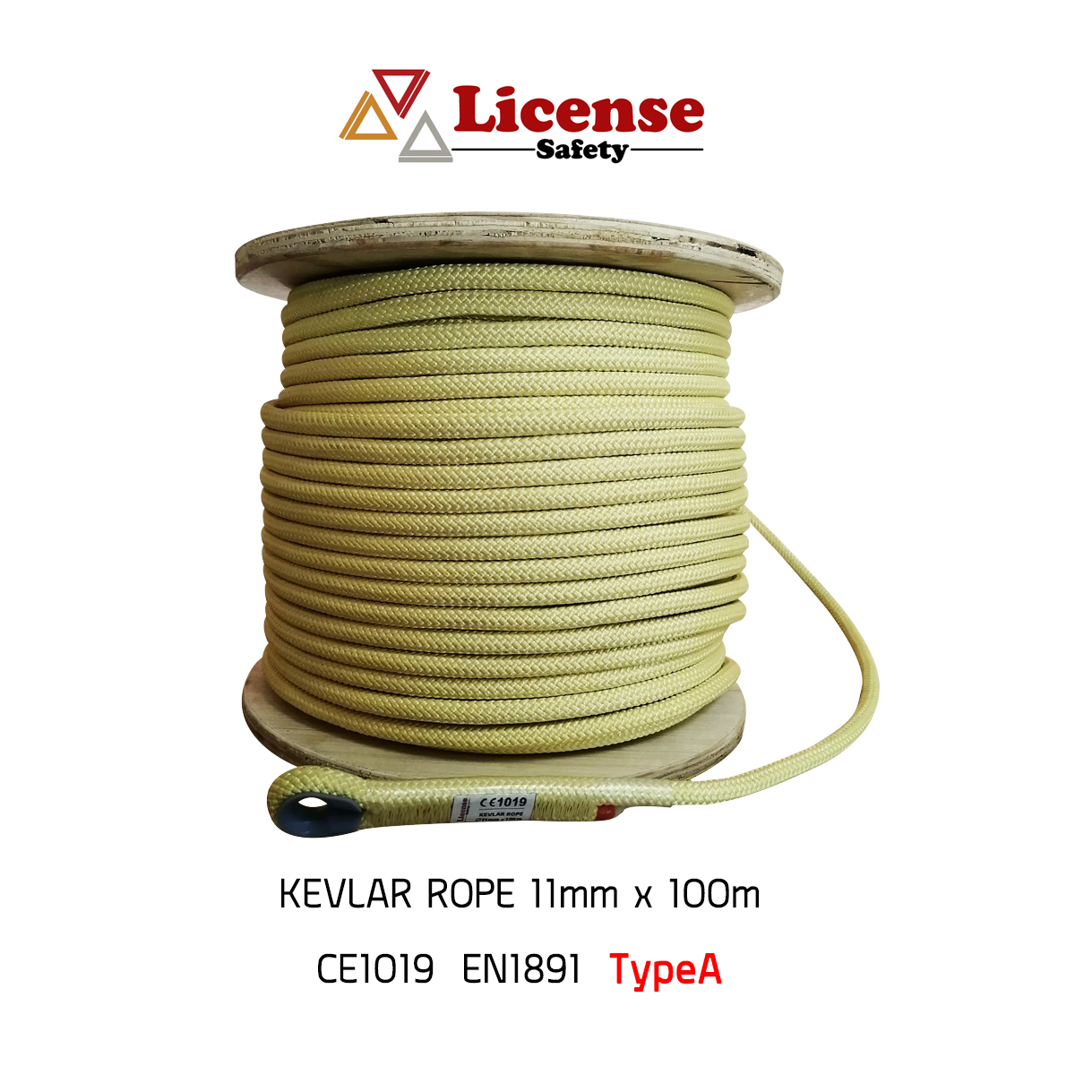 KEVLAR ROPE 11mm x 100m - Aswonasia - ThaiPick