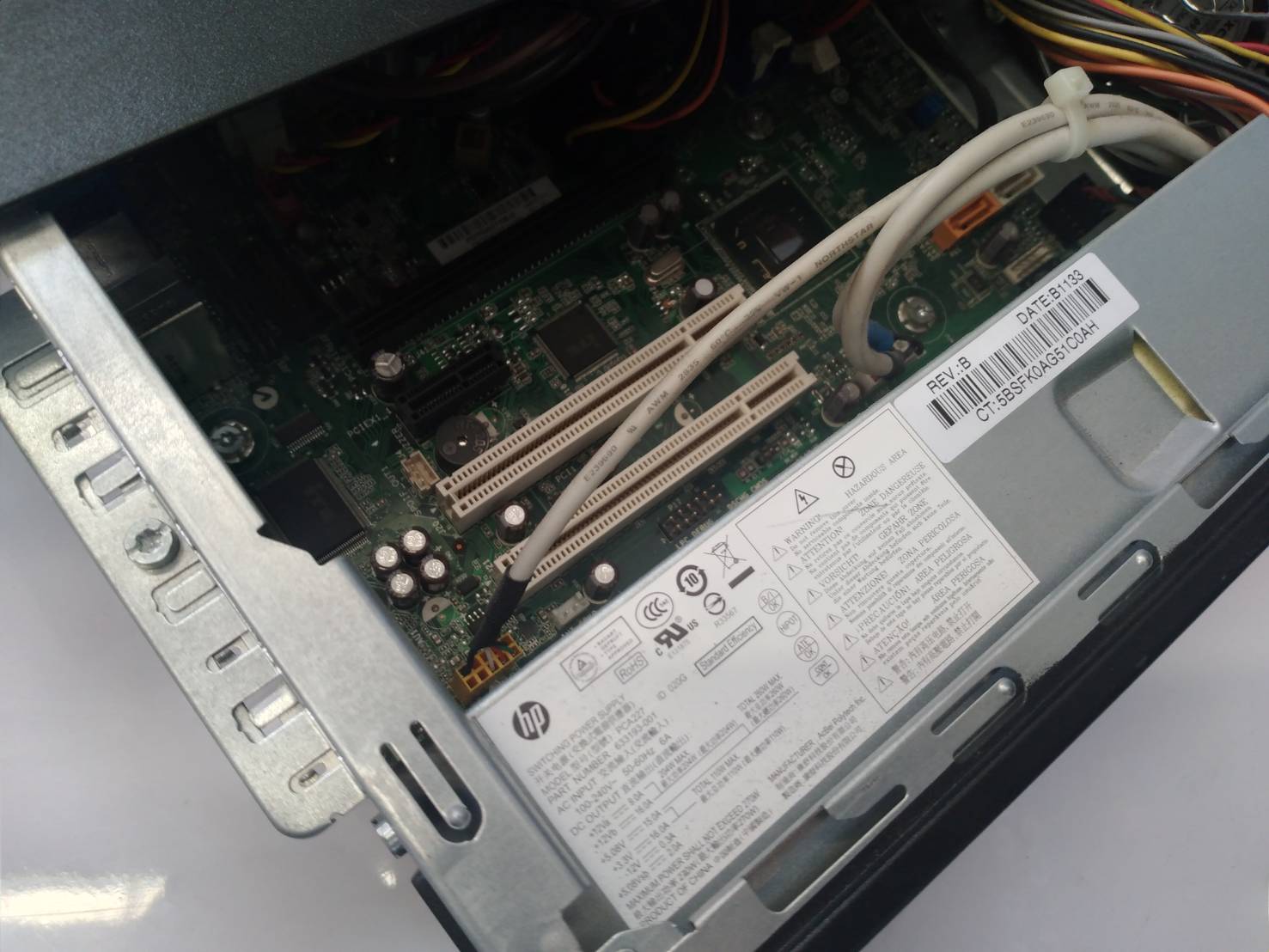 HP Pro 3330 Desktop (gen2) คอมพิวเตอร์ตั้งโต๊ะ CPU i3-2100 Ram 4 GB HDD ...