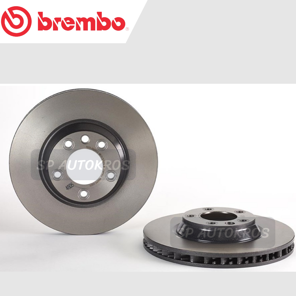 BREMBO จานเบรคหน้า PORSCHE CAYENNE 92A 9PA 3.0-4.8 18 2002- 09 A062 11 ...
