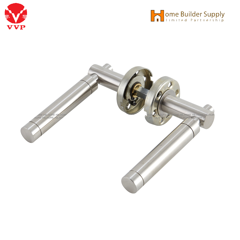 MORTISE LOCK ประตู รุ่น LM-LH106-C-SS ครบชุด มือจับก้านโยก แบรนด์ VVP ...