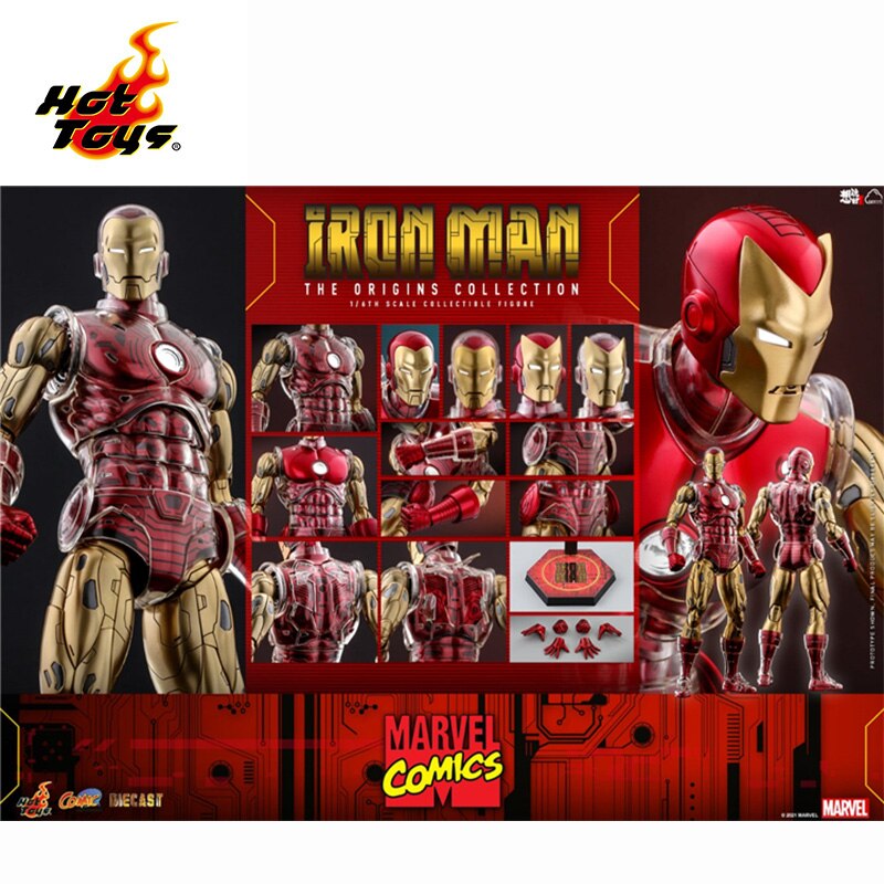 Hottoys HT 16 Iron Man CMS07D37 Marvel Comics Marvel Anime Figur Action ...