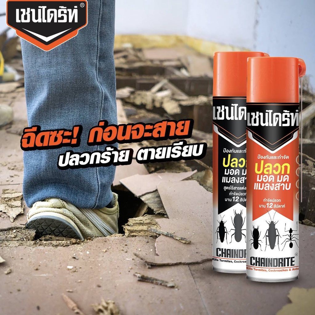 แพ็ก 2 ชิ้น Chaindrite เชนไดร้ท์ 3 สูตรไร้สารแต่งกลิ่น ขนาด 600 ml ...