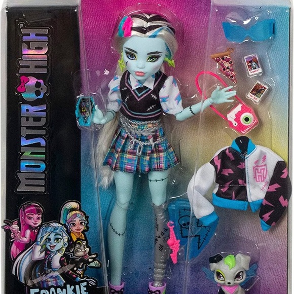 Monster High Frankie Doll (HHK53) มอนสเตอร์ไฮ ตุ๊กตาแฟรงกี้ สไตน์ รุ่น ...
