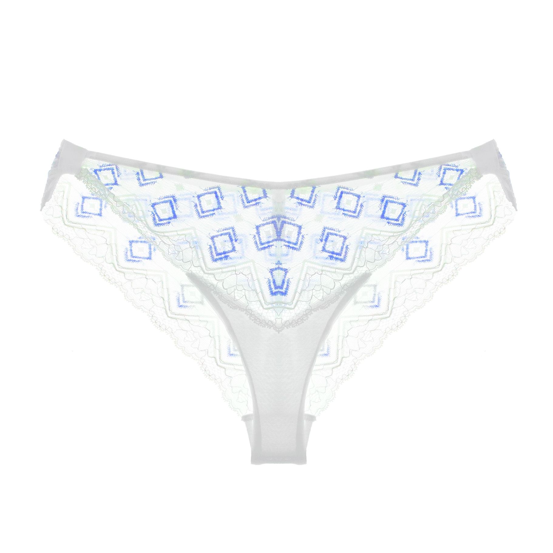 Annebra กางเกงใน ทรงบิกีนี่ ผ้าลูกไม้ Bikini Panty รุ่น AU3-791 สี Off White | Lazada.co.th