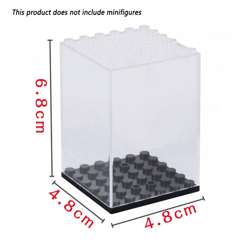 【Ready Stock】 Minifigure Display Case Building Blocks Minifigures ...
