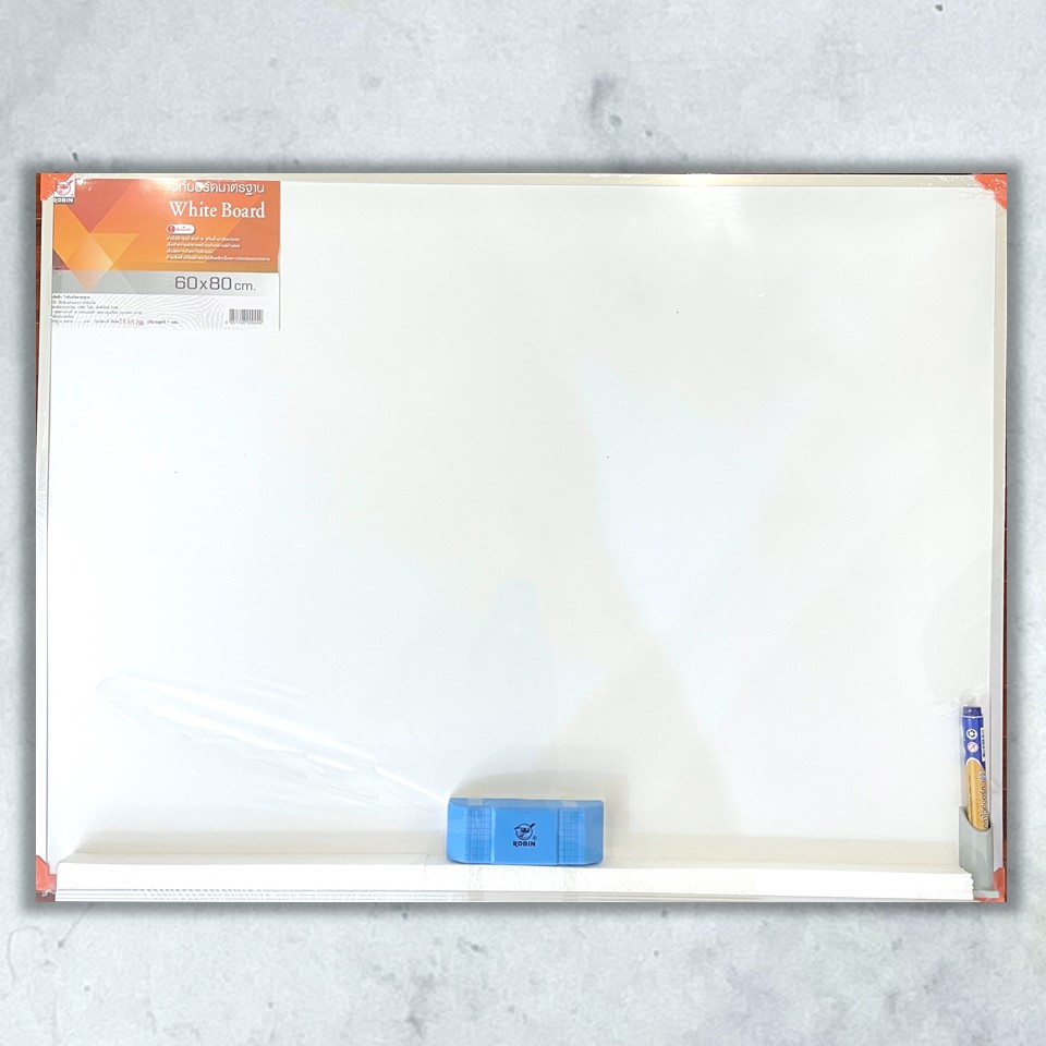กระดานไวท์บอร์ด โรบิน Robin Whiteboard ไวท์บอร์ด แบบแขวน ขนาด 30x40 ...