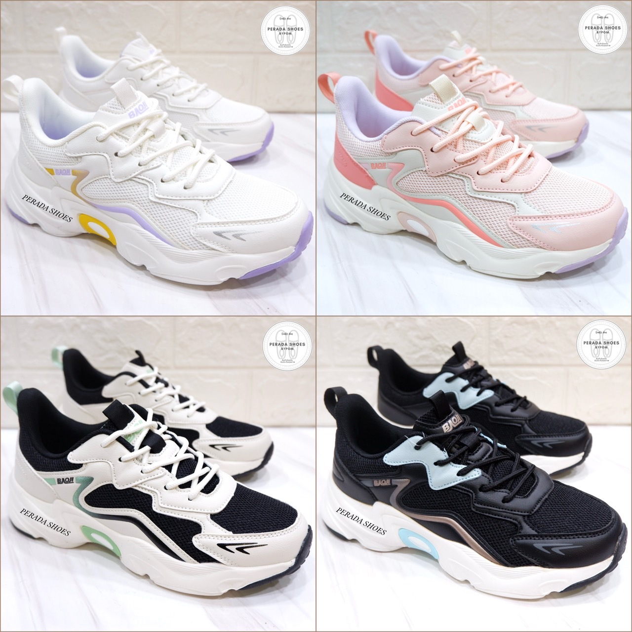 sale 499 Baoji แท้ รองเท้าผ้าใบ รองเท้าสนีกเกอร์ บาโอจิ รุ่น BJW984 รวม ...