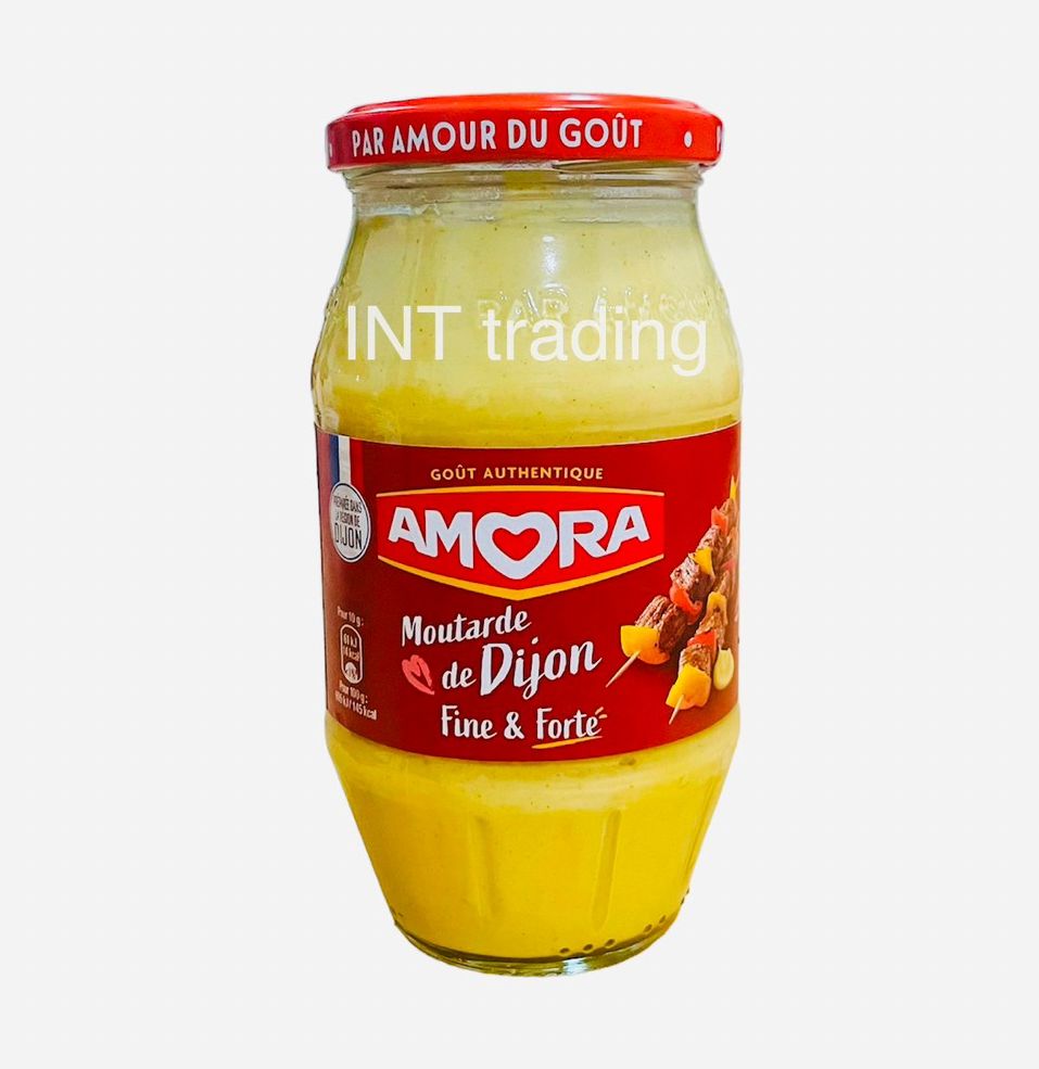 AMORA Dijon Mustard 430g. อโมรา ดิจองมัสตาร์ด ขนาด 430กรัม | Lazada.co.th