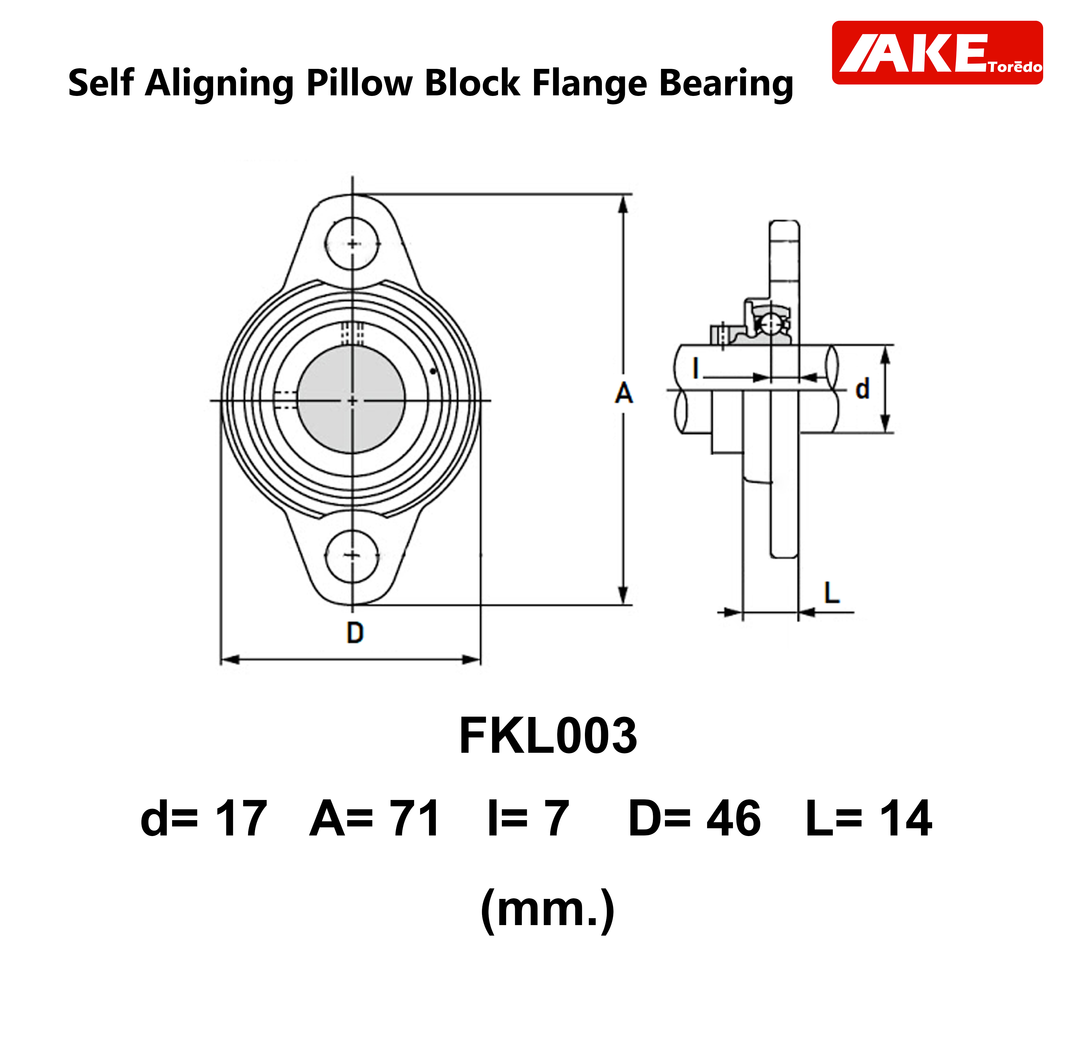 KFL08 KFL000 KFL001 KFL002 KFL003 KFL004 KFL005 KFL006 ตลับลูกปืนบล็อก ...
