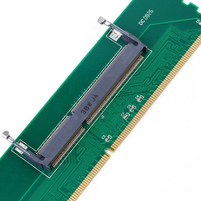 1.5V DDR3 204 Pin Laptop SO-DIMM to Desktop DIMM Slot Memory Adapter ...