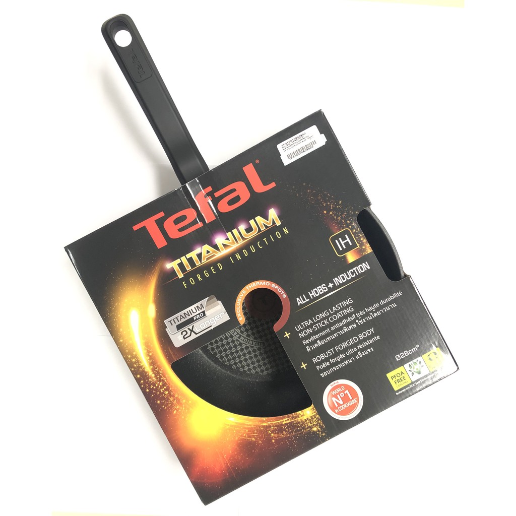 กระทะทรงลึก กระทะเทฟล่อน เคลือบชั้น TITANUIM ทนทานสูงสุด ใช้น้ำมันน้อย ...