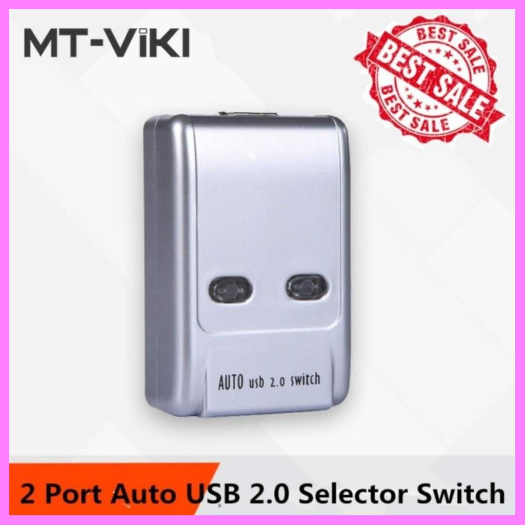 SALE" USB 2.0 Hub Auto Sharing Switch 2 Ports for Computer PC Printer ...