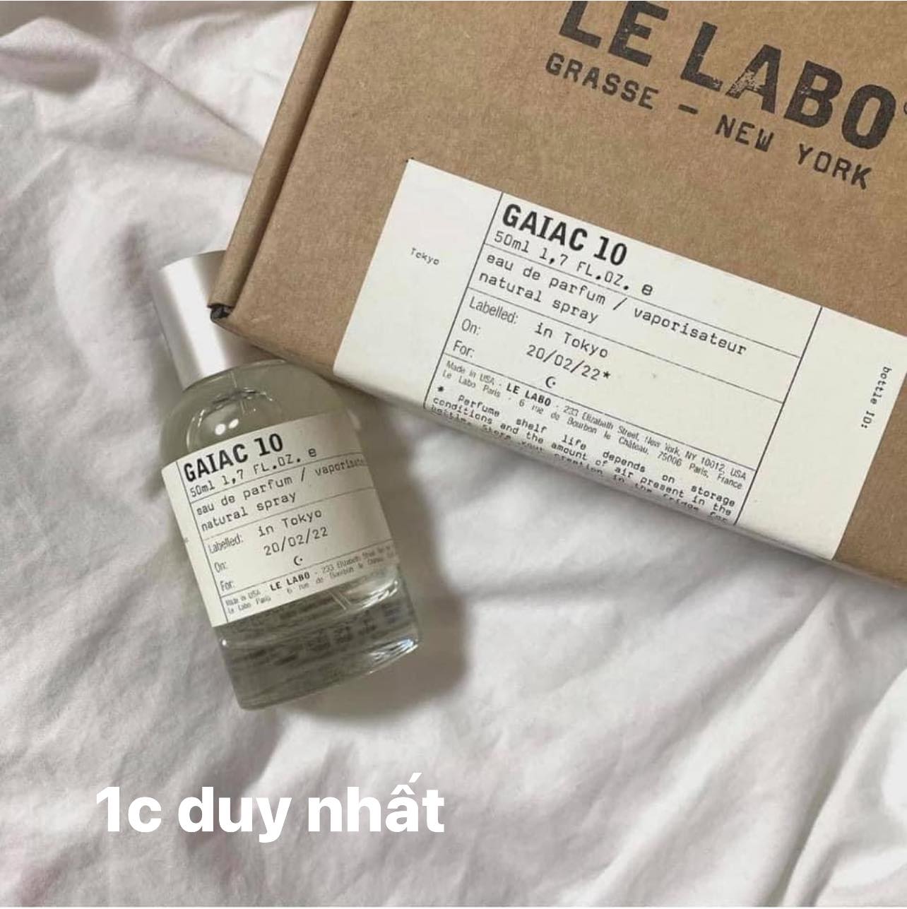 woody Le Labo Gaiac 10 Tokyo edp 100ml for women and men Natural guaiac ...