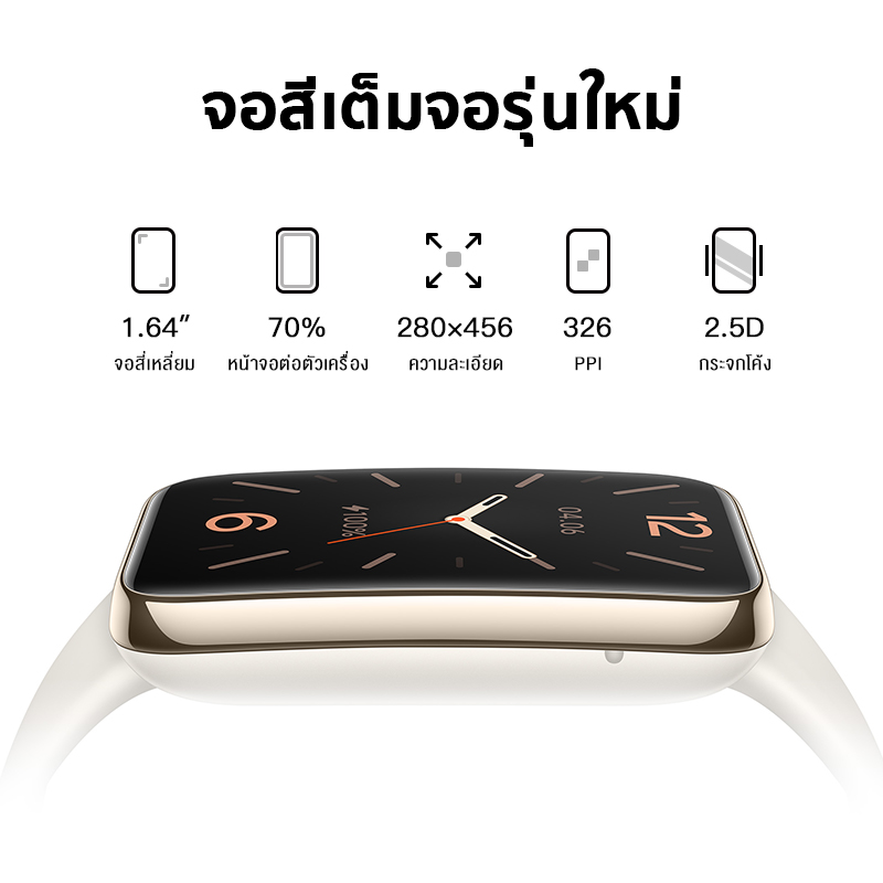Xiaomi Mi Band 7 Pro GPS Smart Watch สมาร์ทวอทช์ SpO2 ดูอัตราการเต้นของ ...