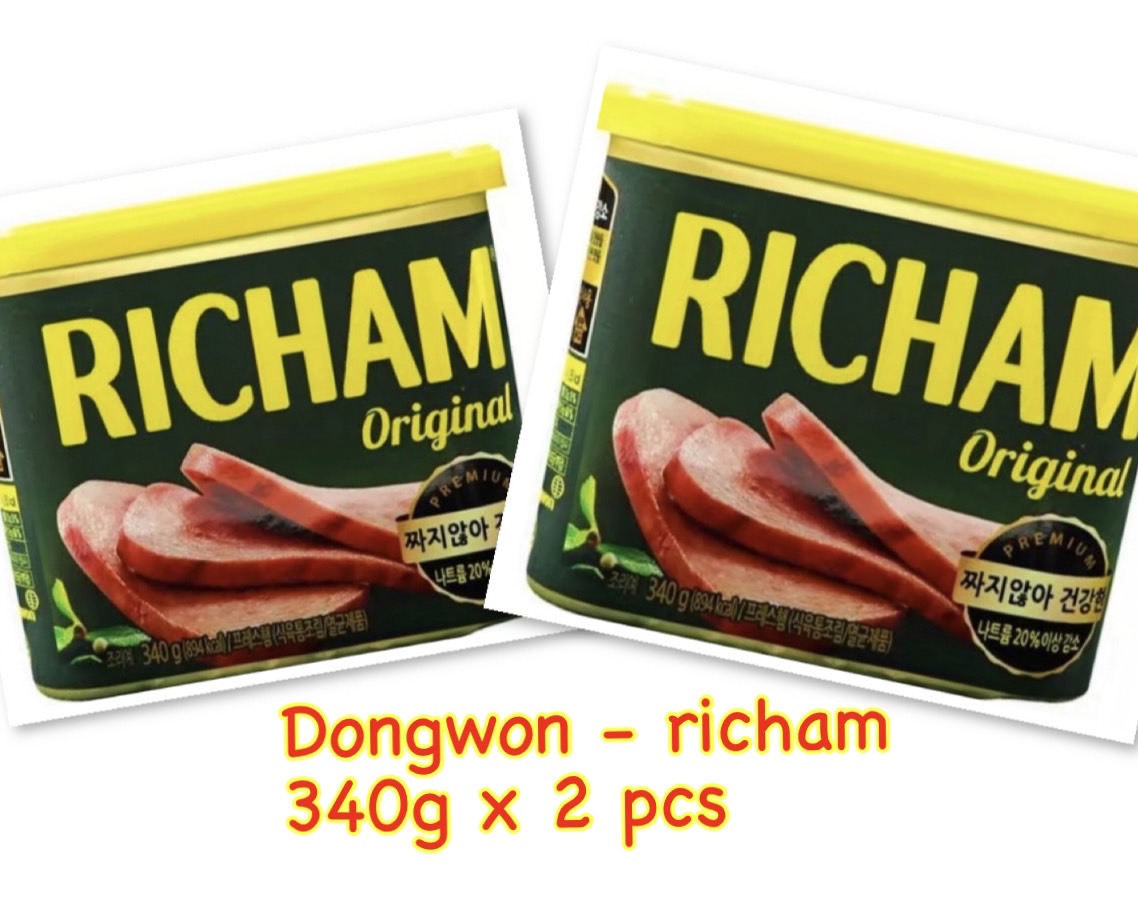 หมูแฮมกระป๋อง สุดฮิตจากเกาหลี แบรนด์ Dong won richam original korean ...