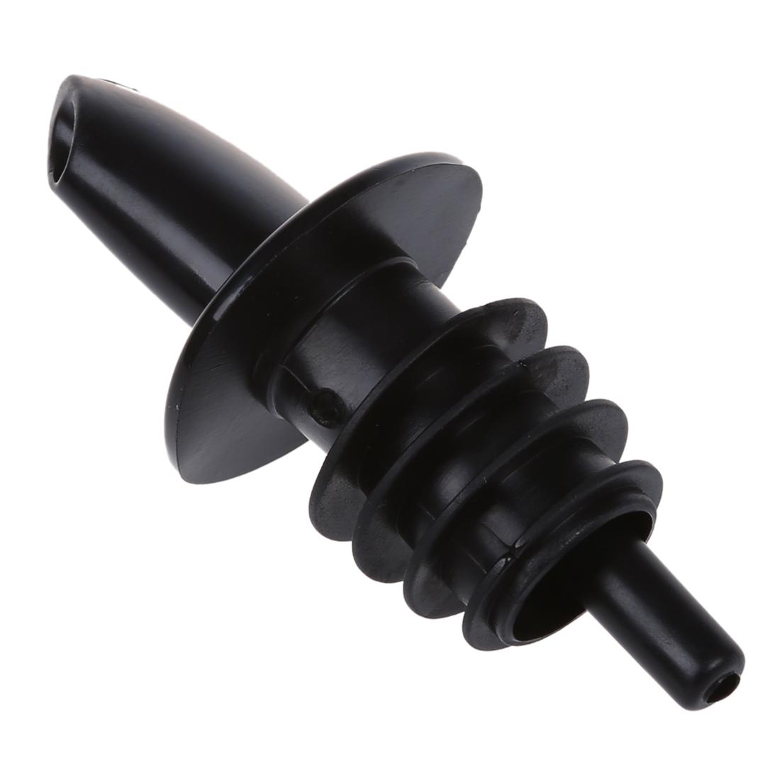 12pcs Plastic Free Flow Liquor Spirit Bottle Pourer Bar Wine Cocktail ...