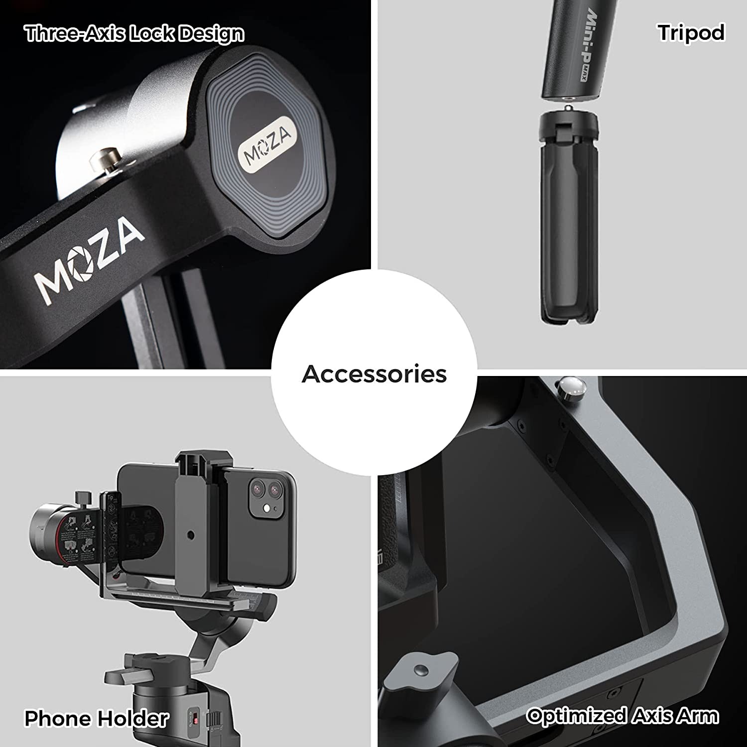 ไม้กันสั่น MOZA Mini P MAX Gimbal กันสั่น 3 แกน สำหรับกล้อง Mirrorless ...