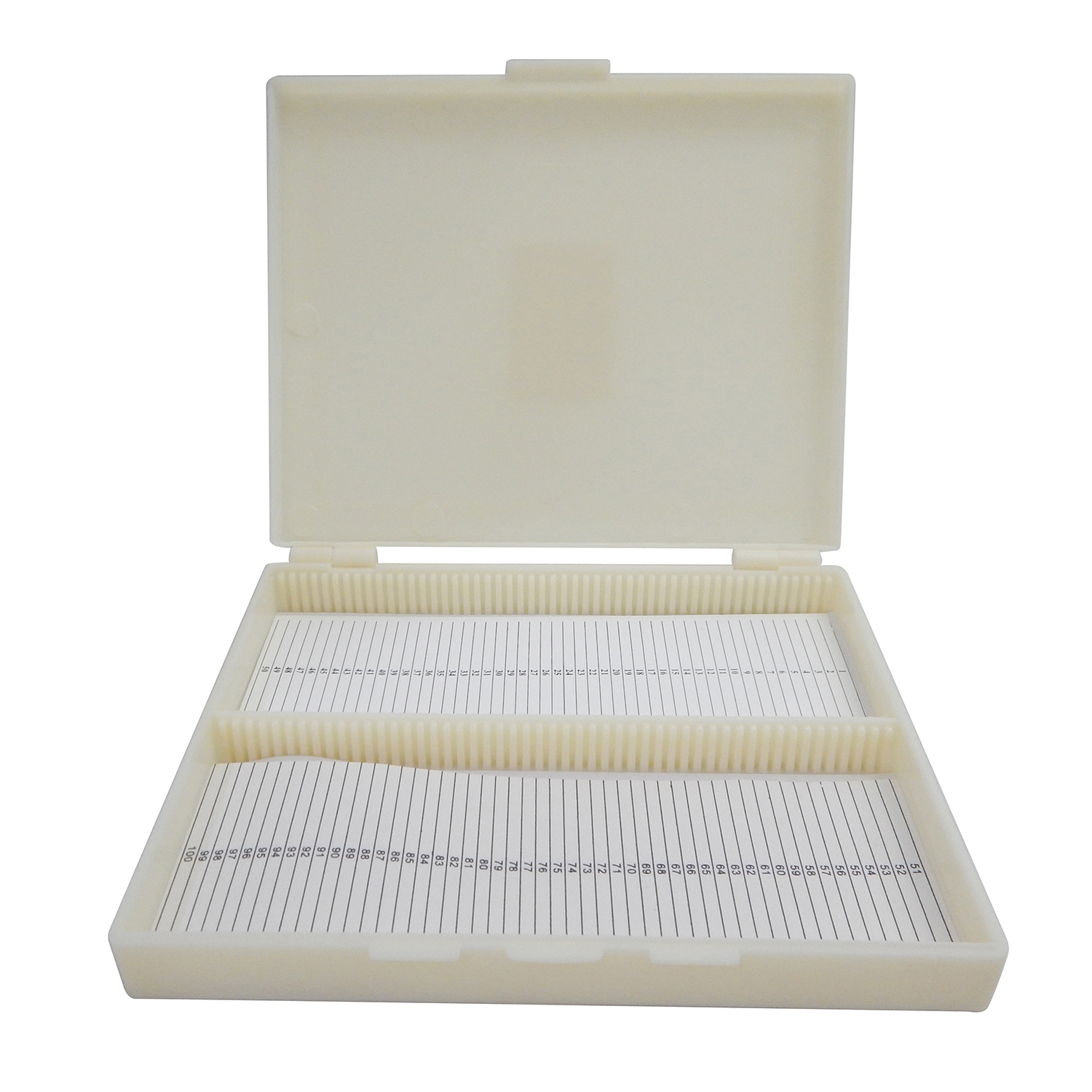 กล่องเก็บแผ่นสไลด์จำนวน 100 แผ่น (Microscope Slide Box 100pcs ...