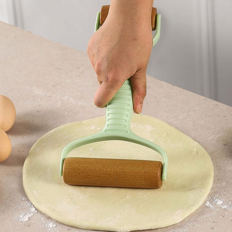 Pizza Roller Double Head Rolling Pin with Comfortable Grip Non Stick ...