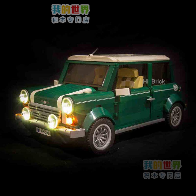 Hibrick Lighting Mini Cooper Classic Car Applicable Lego 10242 Building ...