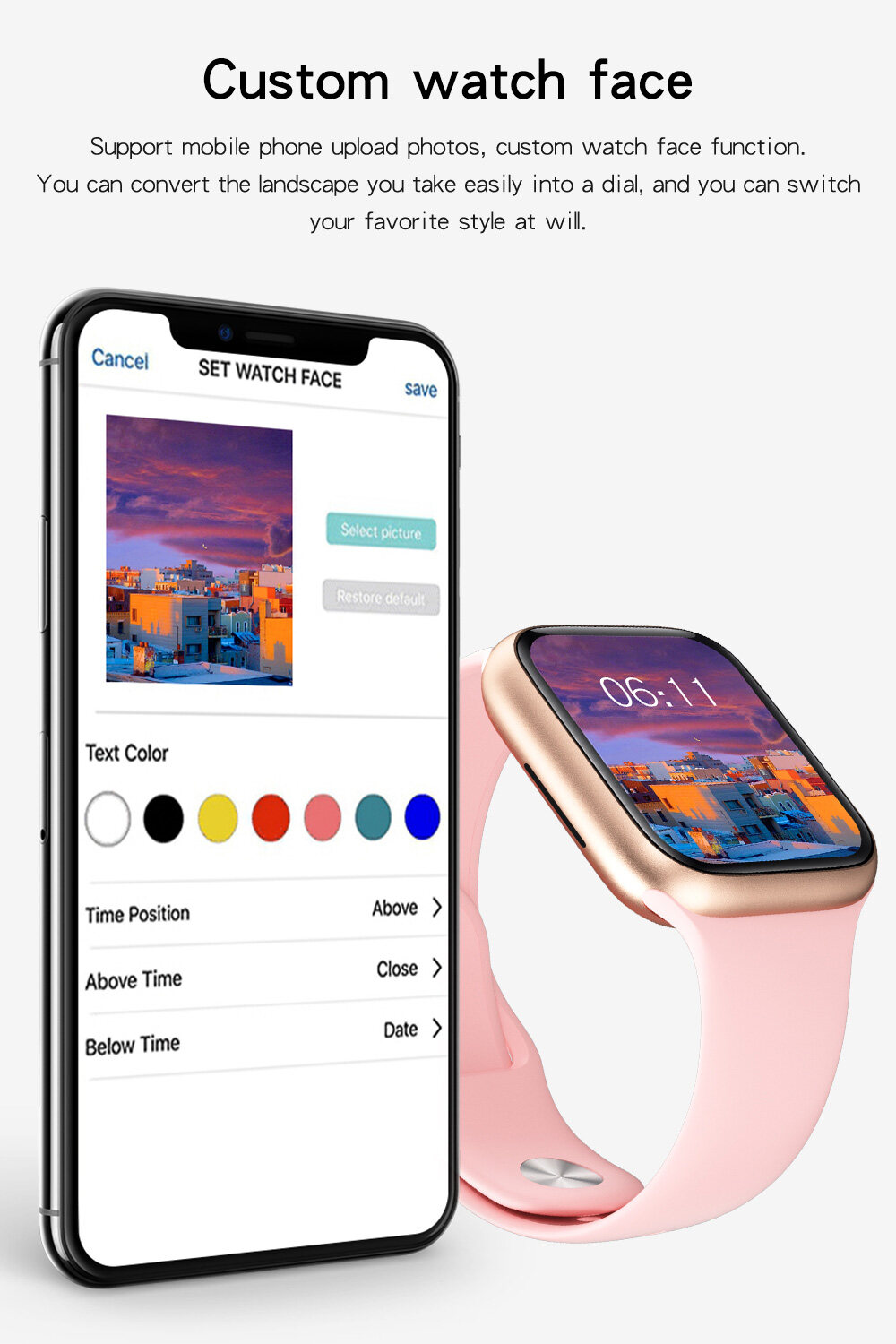 Aolon Smart Watch ผลไม้ดั้งเดิม T700 Pro MAX 1.75นิ้ว นาฬิกาผู้ชาย ...