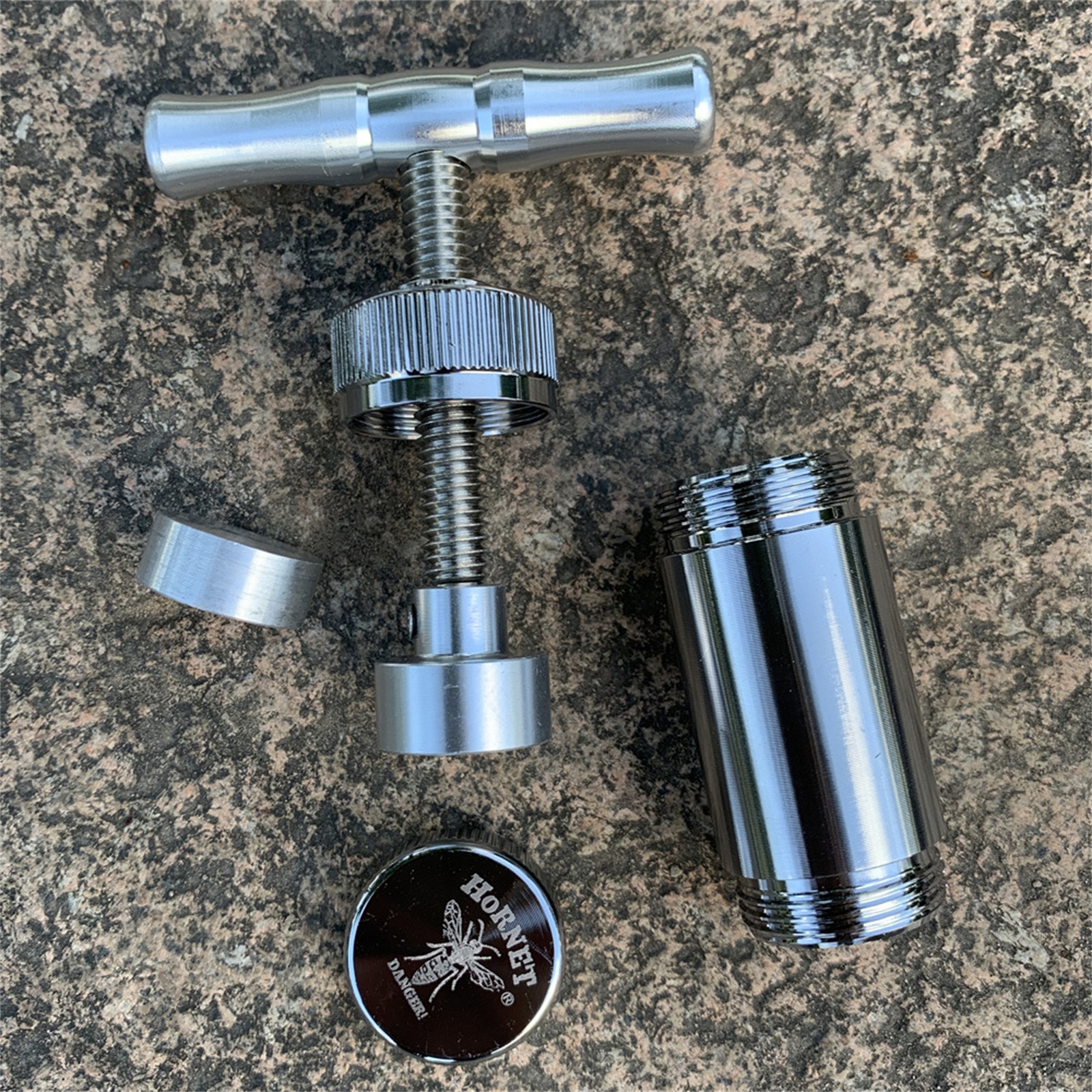 Pollen Press Tool Hard Metal Stainless Steeel T Handle Pollen Press ...